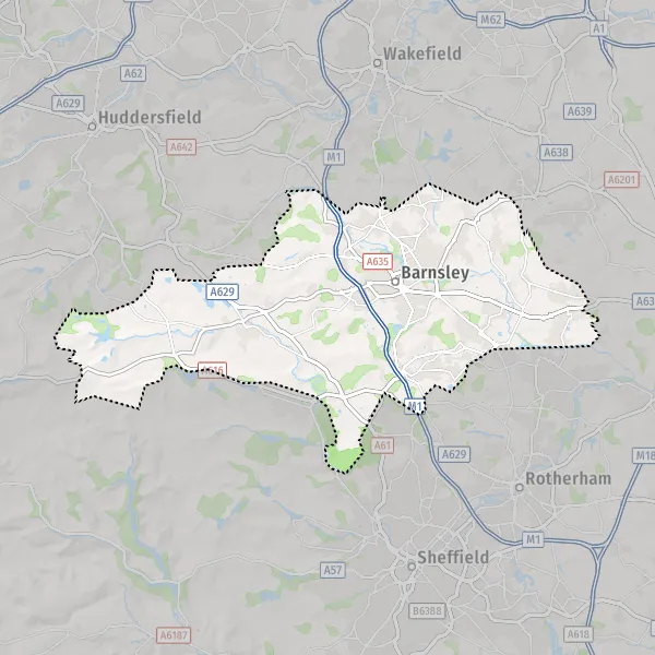 Map Barnsley Map Of Barnsley S70 1 And Practical Information